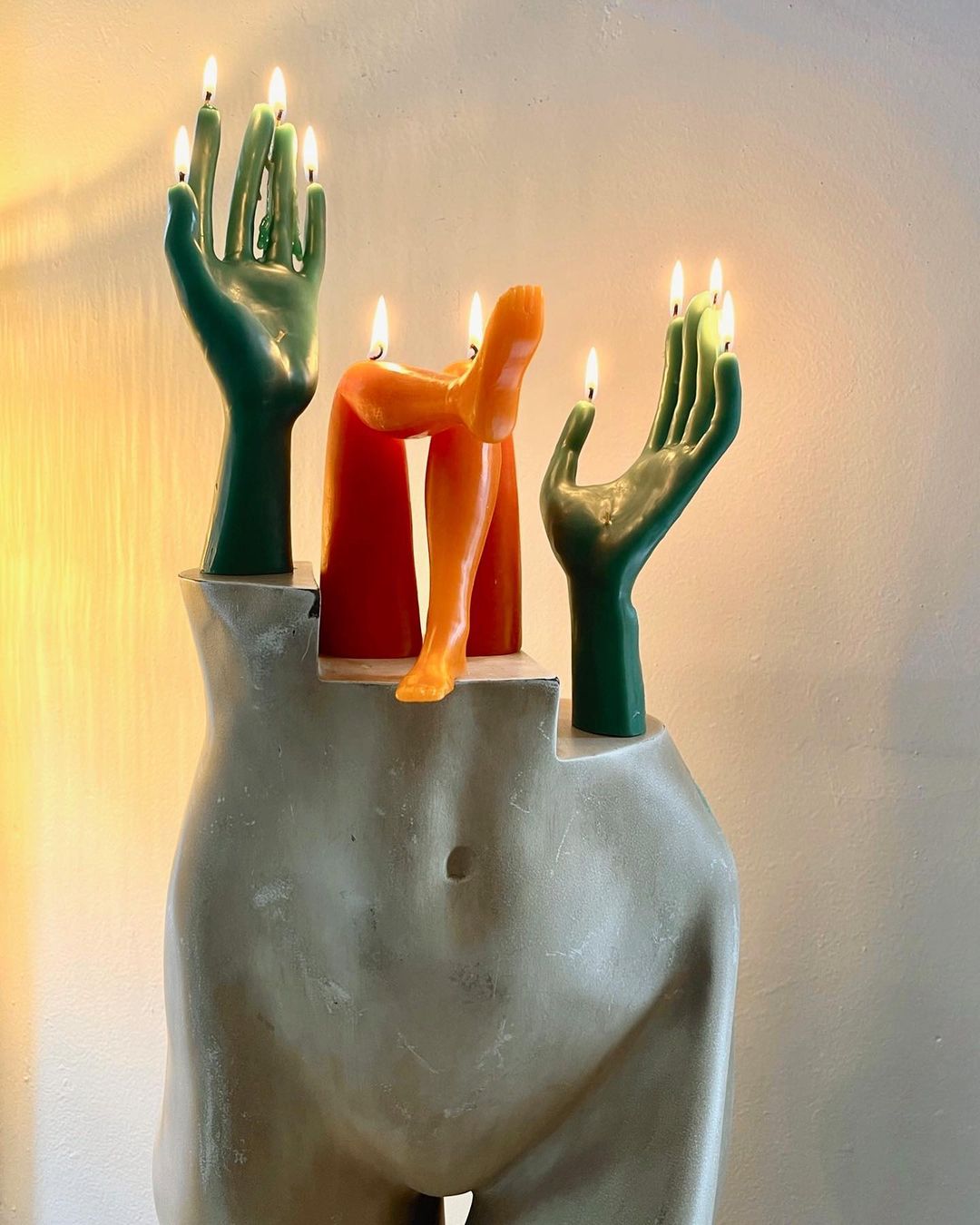 Ornate statue candles and where to buy them locally