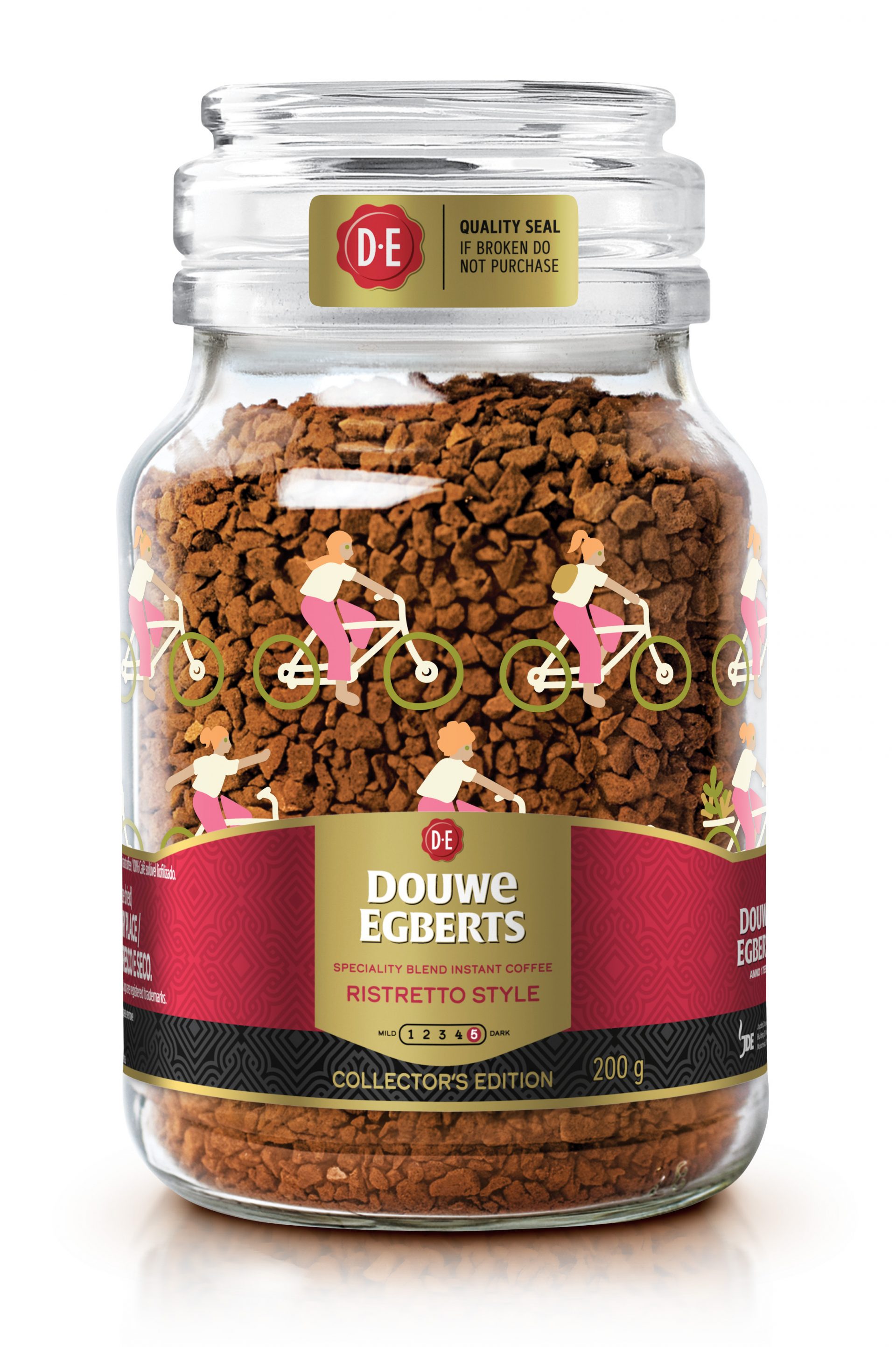 Douwe Egberts decorative jars offer sustainable upcycling options