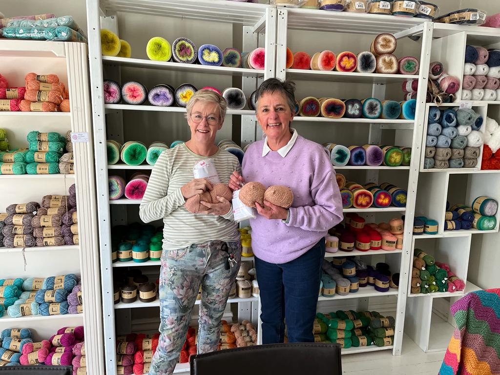 Local Women Knitting Prosthetic Breasts For Cancer Survivors