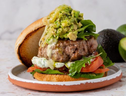 Feel a burger night coming on? Try this Greek inspired burger recipe