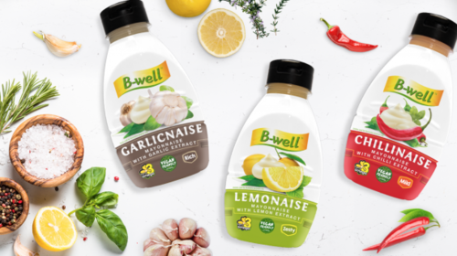 B-well flavoured mayo: the perfect harmony of taste and health