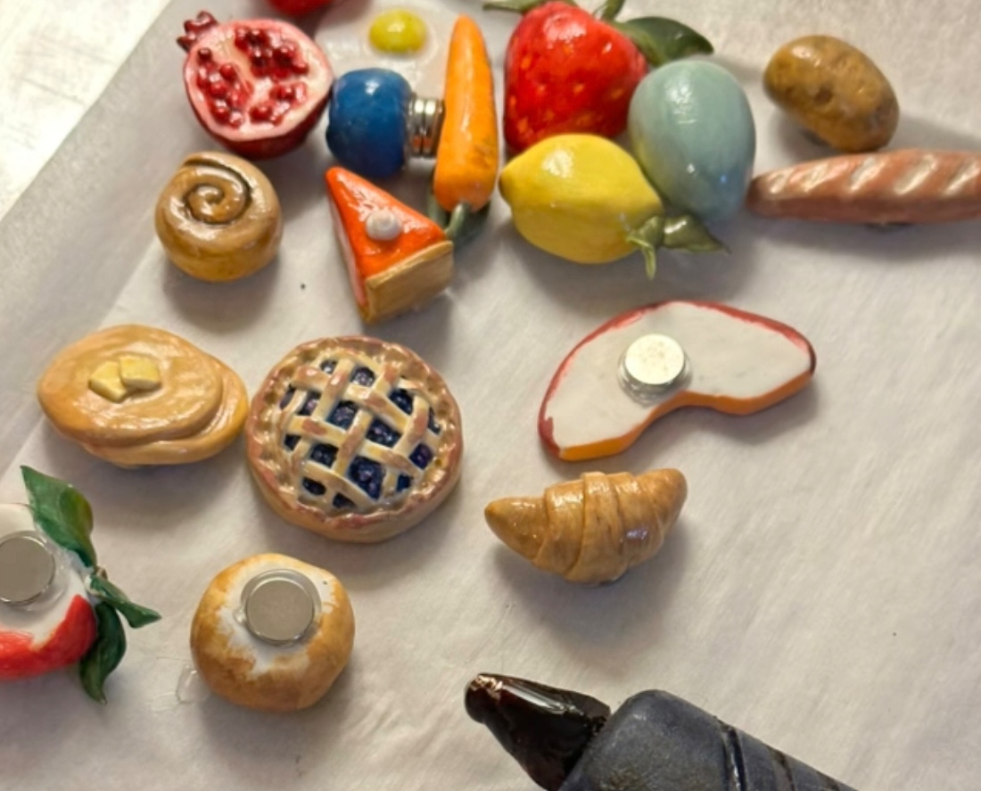 DIY: Make your own fridge magnets with air dry clay