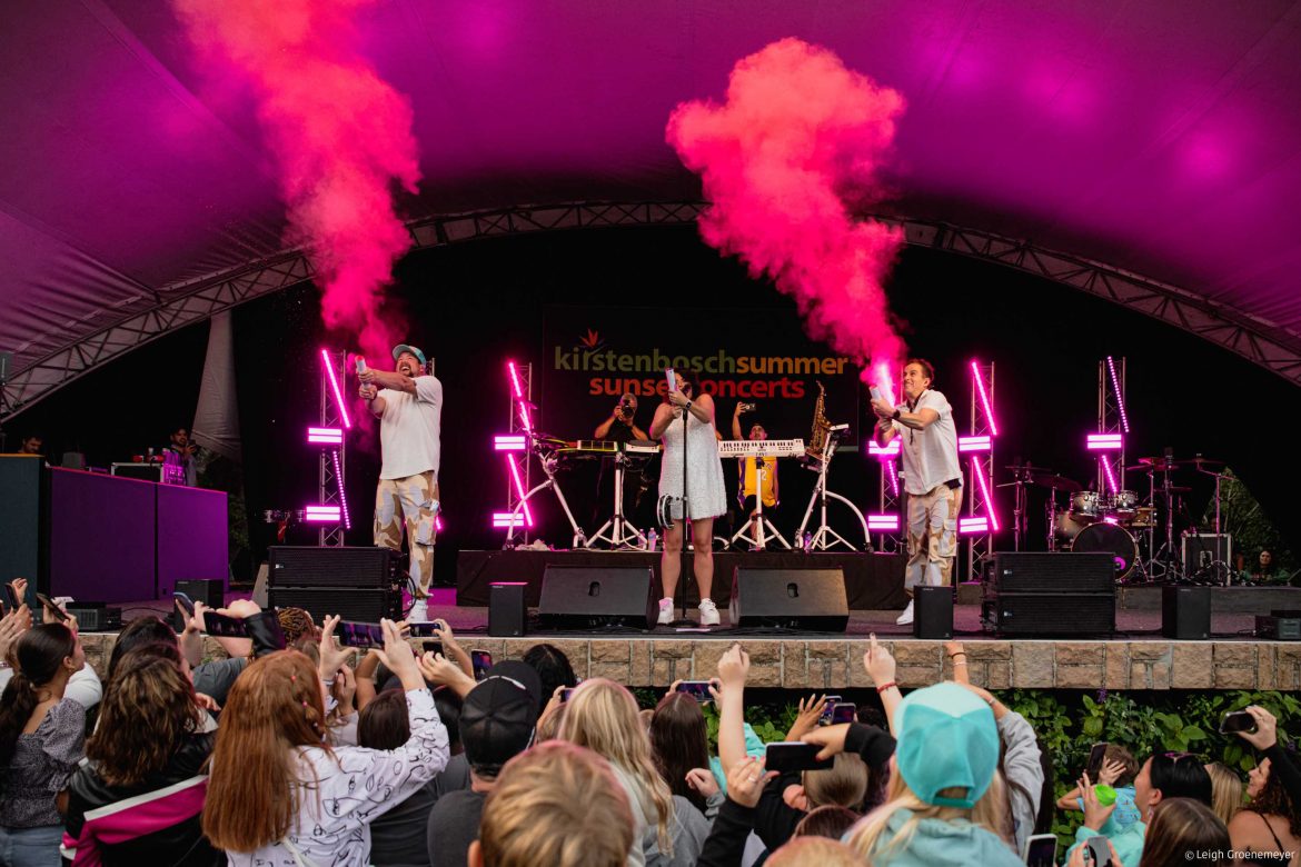 SEE: It's a girl! Goodluck band share gender reveal with Kirstenbosch crowd