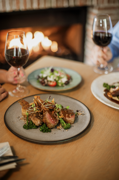Tucking into Tryn's winter menu at Steenberg Wine Estate
