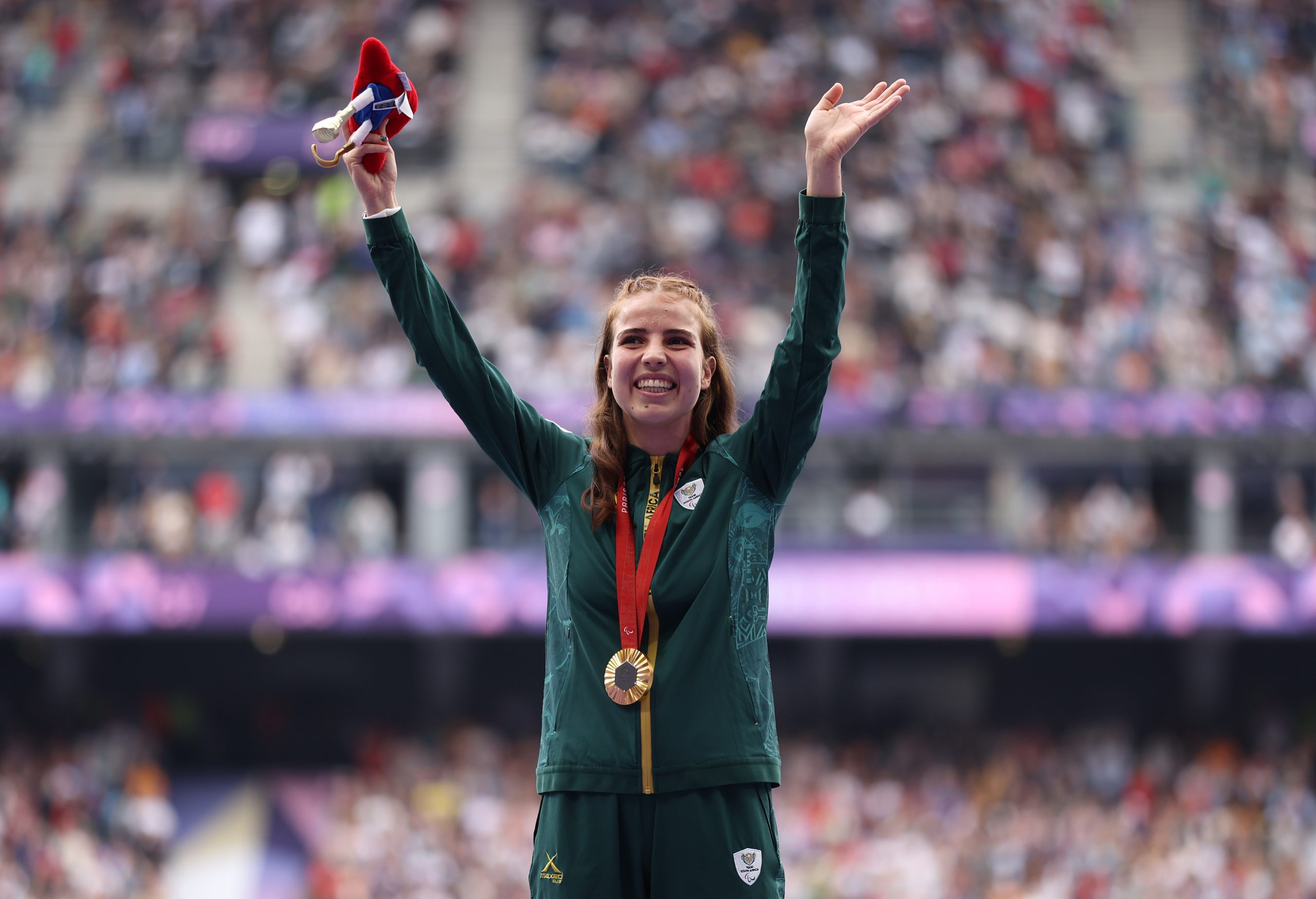 Simone Kruger wins Team SA's second gold medal at Paris Paralympics ...