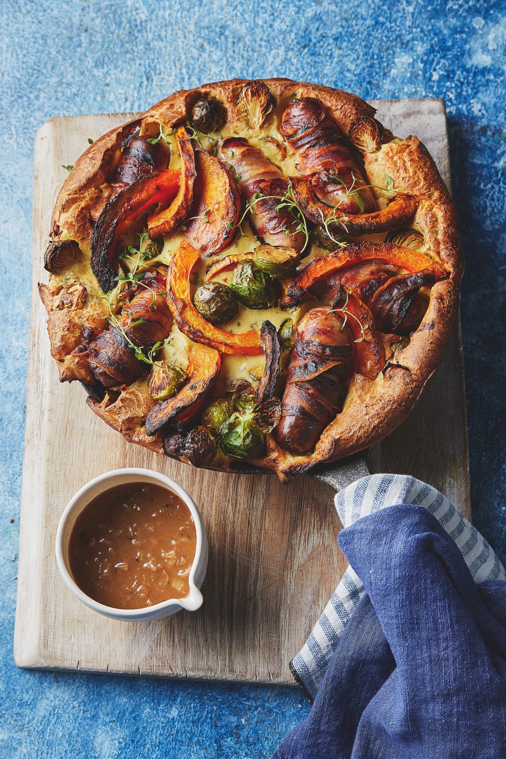 Bacon and squash toad-in-the-hole | Woman and Home Magazine