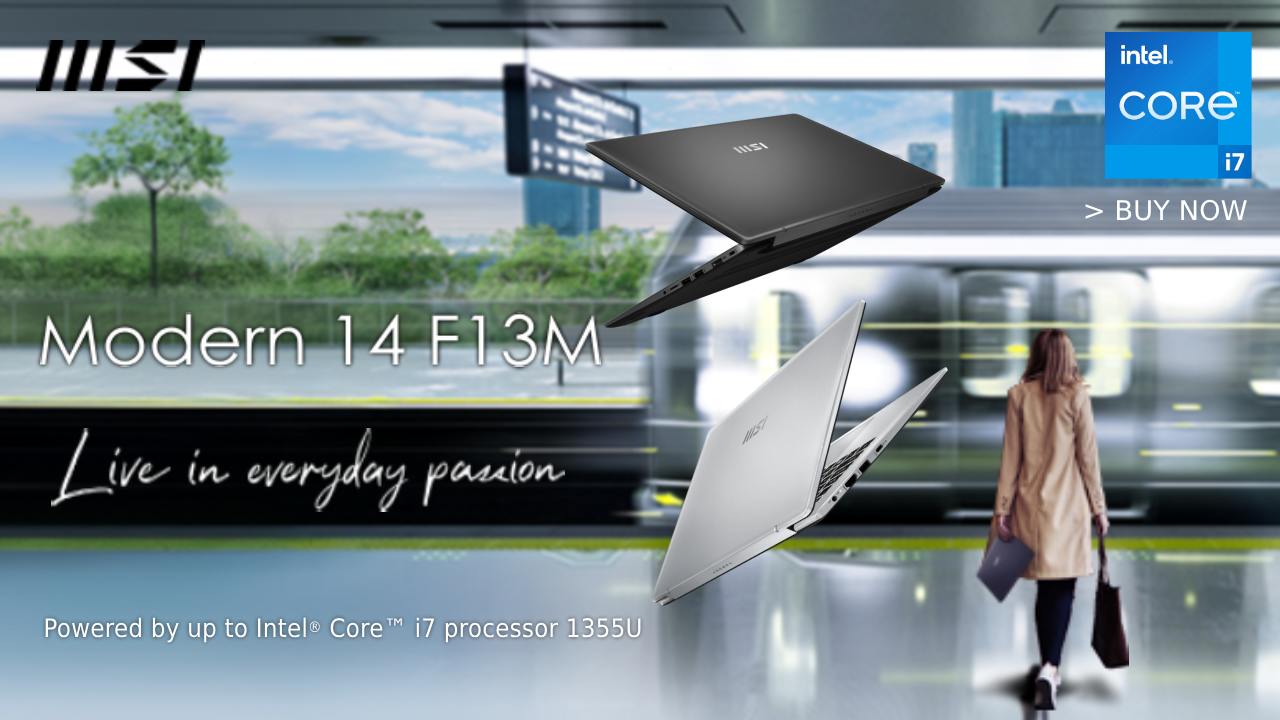 MSI: More Than Gaming – Meet the Modern 14 F Series